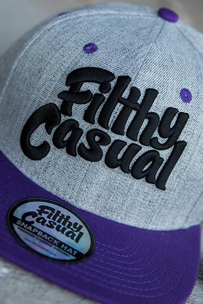 Classic Purple Snapback – Filthy Casual Co.